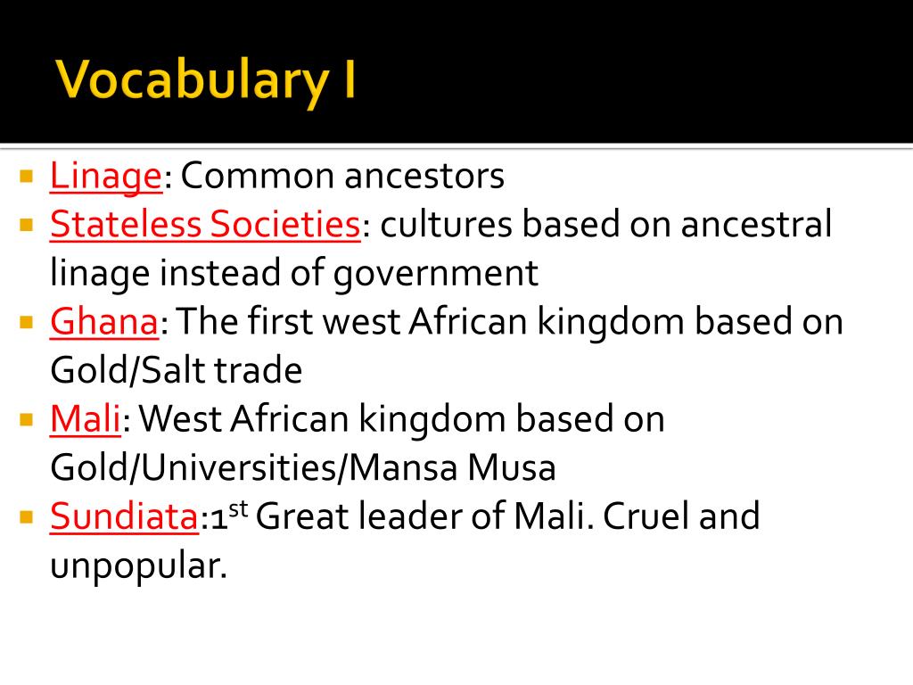 PPT - Chapter 15 Societies and Empires of Africa 800-1500 PowerPoint ...