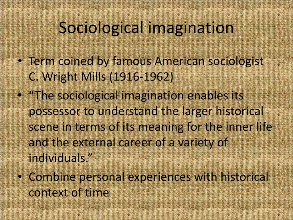 PPT - Sociology is the scientific study of human social life, groups ...