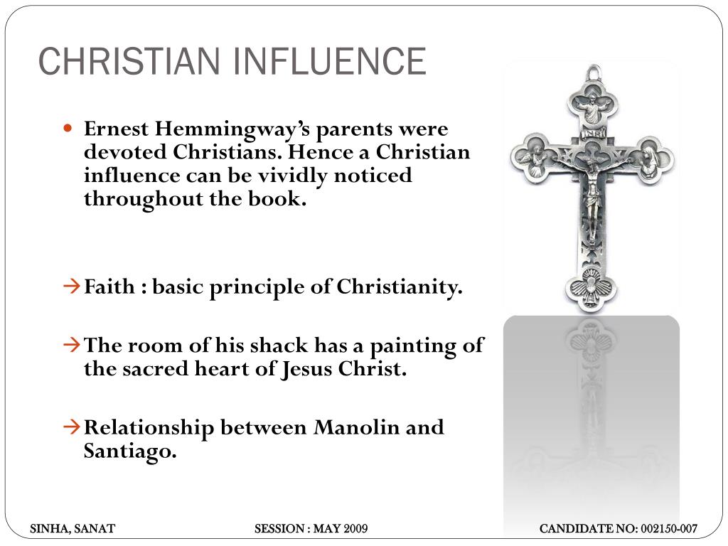 PPT - THE OLD MAN AND THE SEA BRAVERY, FAITH AND CHRISTIAN INFLUENCE ...