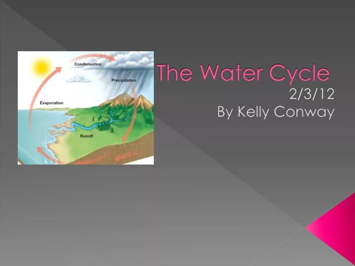 PPT - The Water Cycle PowerPoint Presentation, free download - ID:2529840