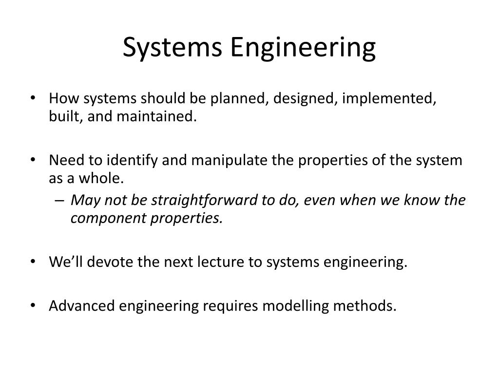 PPT - Understanding Complex Systems: Models, Failures, Security ...