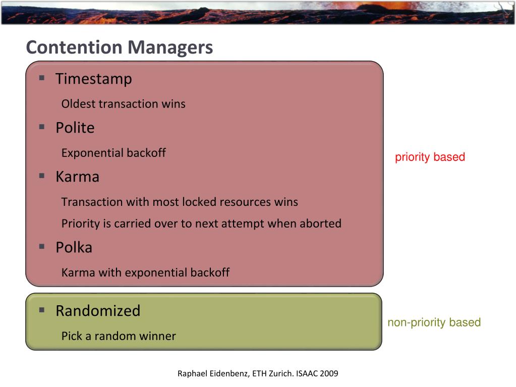 Ppt Good Programming In Transactional Memory Game Theory Meets Multicore Architecture
