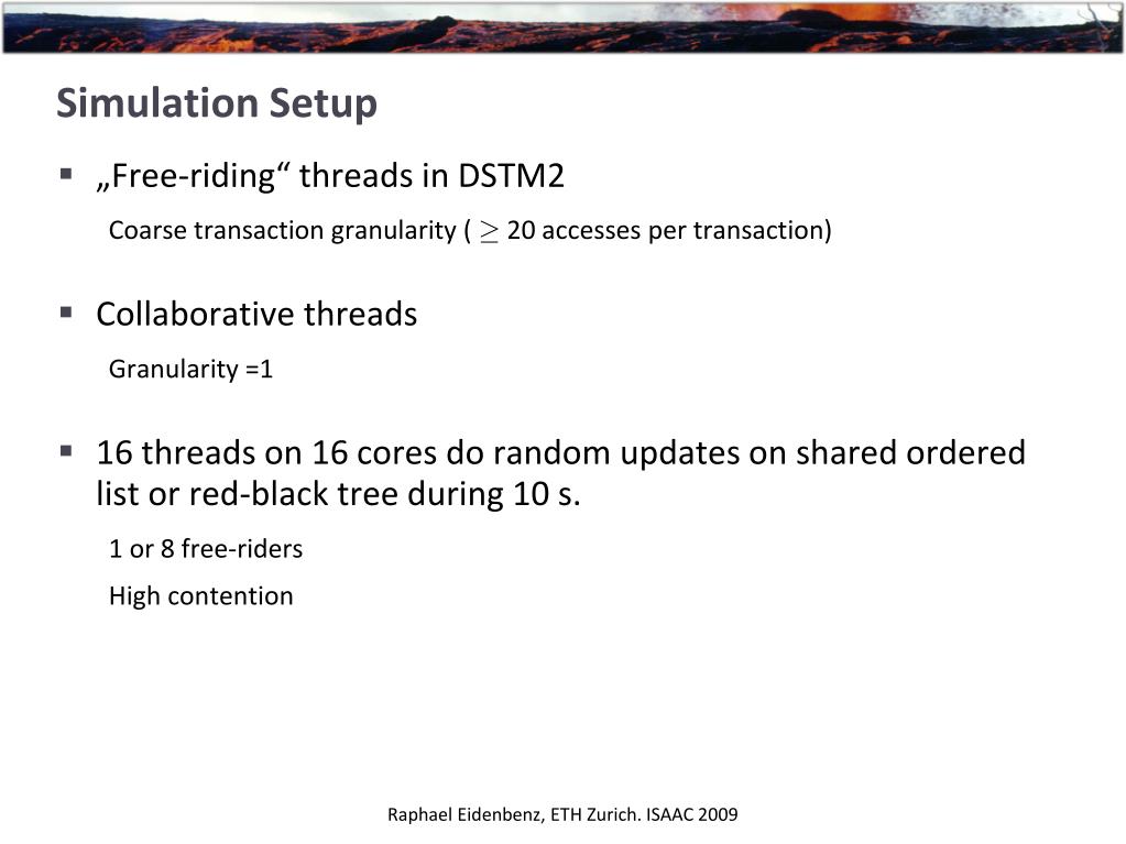 Ppt Good Programming In Transactional Memory Game Theory Meets Multicore Architecture
