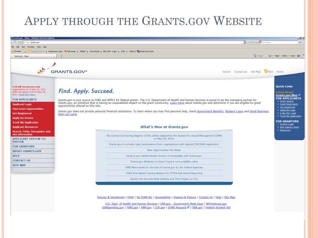 PPT - Funding Opportunities with the US Department of Agriculture, Foo ...
