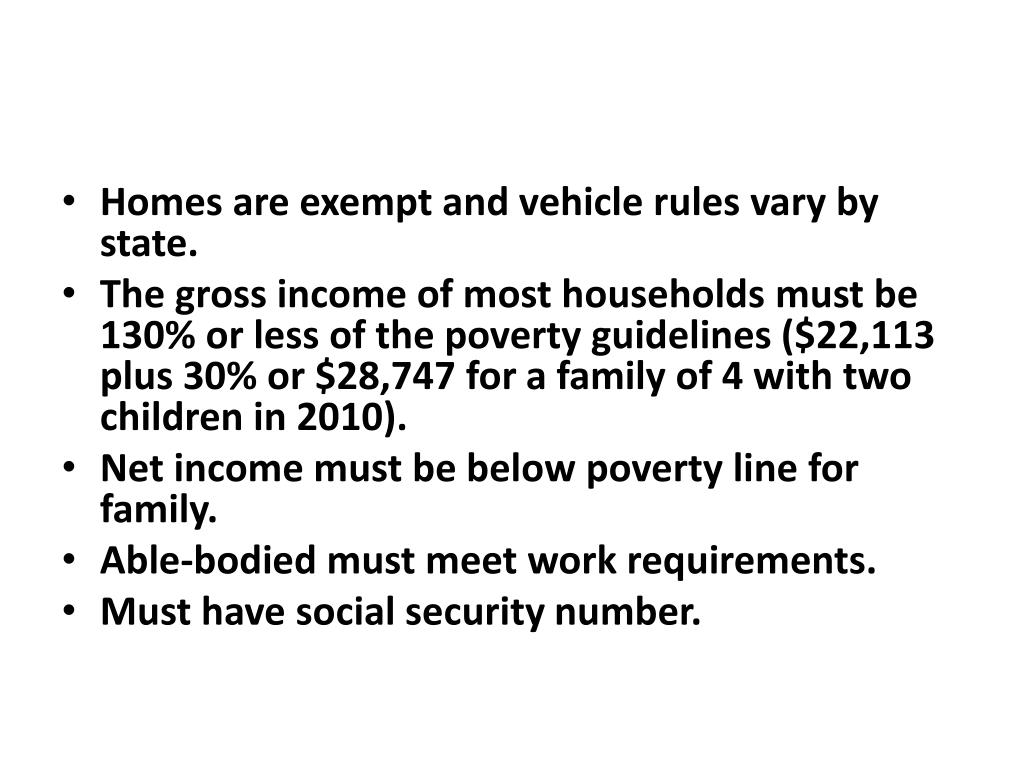PPT - Food Stamps: Supplemental Nutrition Assistance Program (SNAP ...