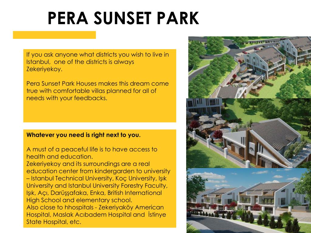PPT - SITE PLAN OF PERA SUNSET PARK PowerPoint Presentation, free ...