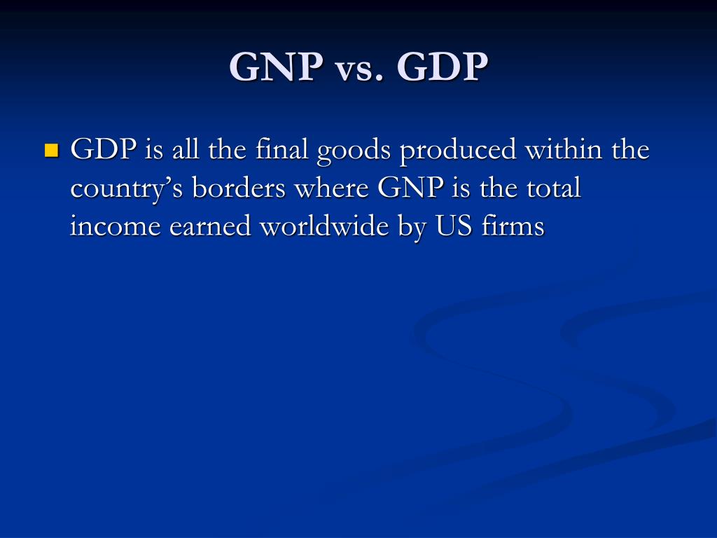 PPT - Gross Domestic Product PowerPoint Presentation, free download ...