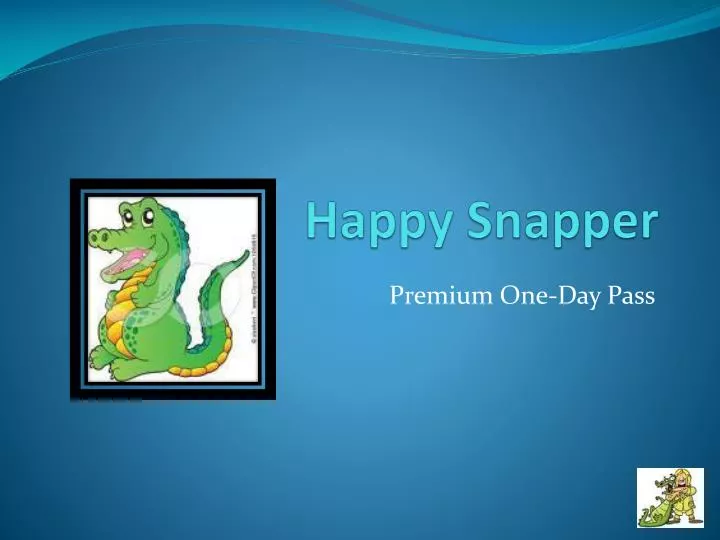 PPT - Happy Snapper PowerPoint Presentation, free download - ID:2532305