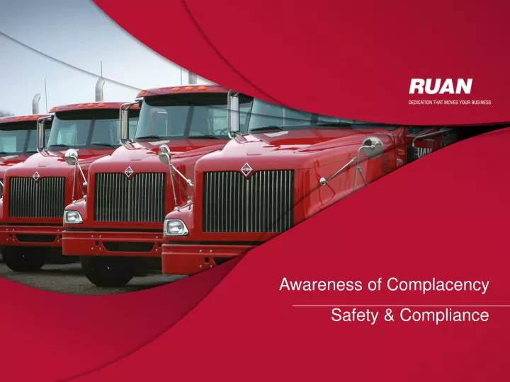 PPT - Awareness of Complacency Safety & Compliance PowerPoint ...