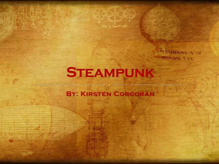 PPT - Steampunk PowerPoint Presentation, free download - ID:2532693