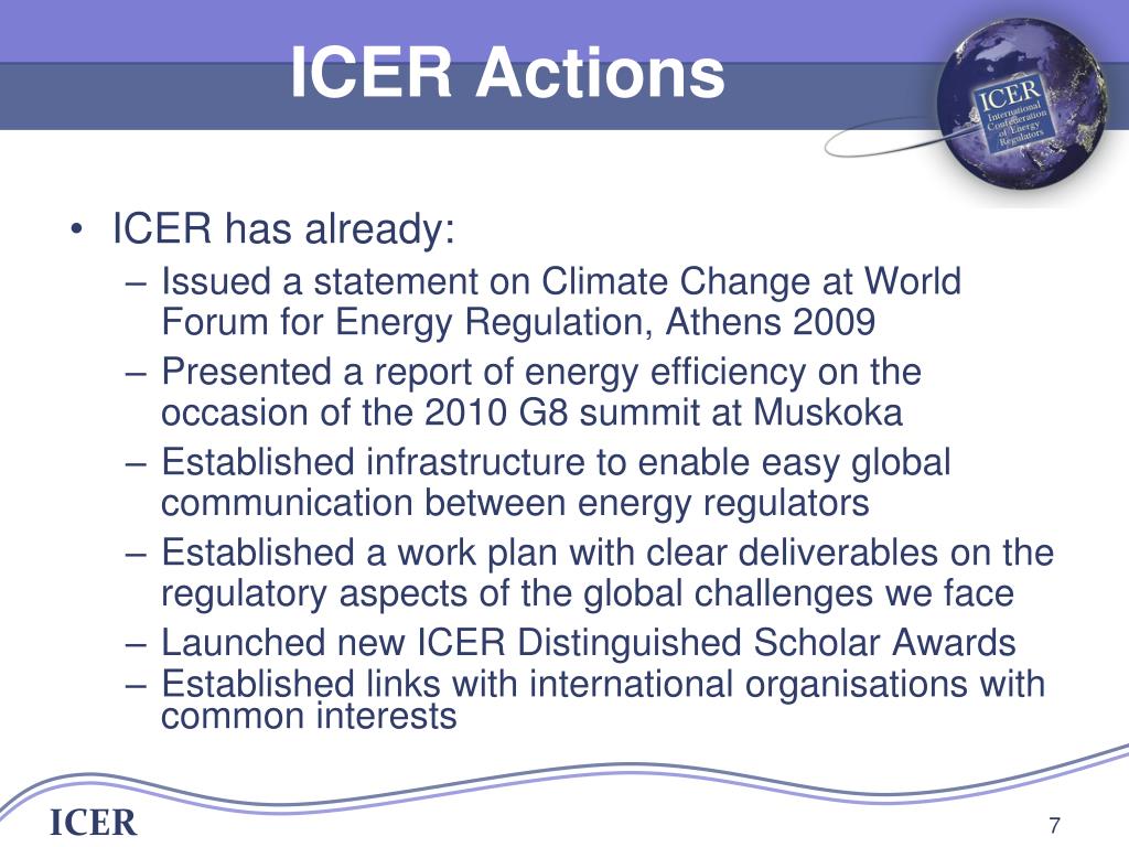 PPT - Global Energy Regulators: Progress and Prospects PowerPoint ...