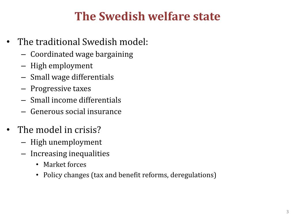 PPT - Labor Market Inequalities, Taxes and Transfers in the Welfare ...