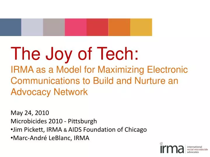 PPT - The Joy of Tech: PowerPoint Presentation, free download - ID:2533935