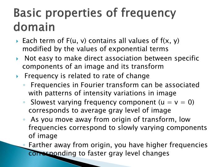 PPT - Filtering in the Frequency Domain PowerPoint Presentation - ID ...