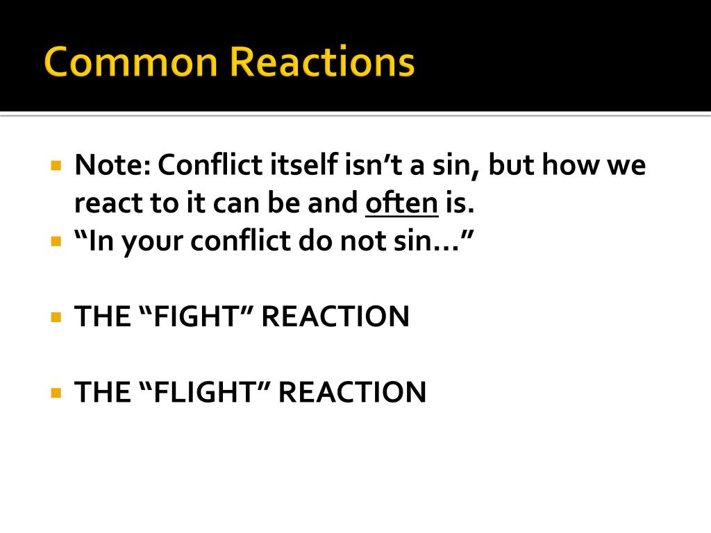 PPT - Healthy Conflict Management learning how to fight fair PowerPoint ...