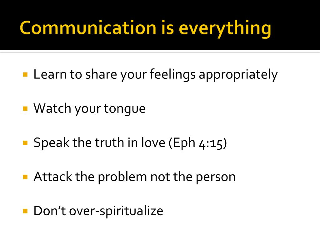 PPT - Healthy Conflict Management learning how to fight fair PowerPoint ...