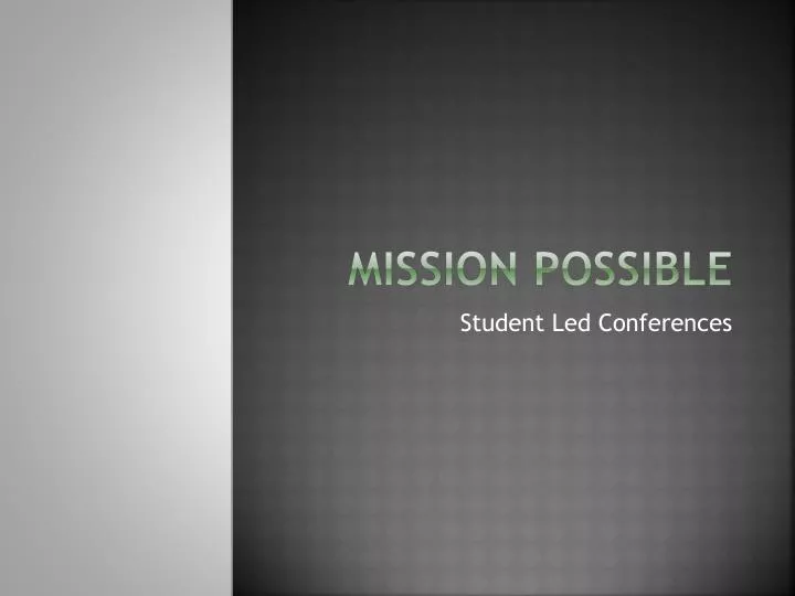 PPT - Mission Possible PowerPoint Presentation, free download - ID:2534260