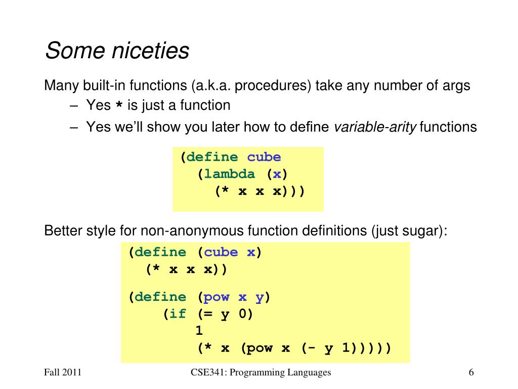 Ppt Cse341 Programming Languages Lecture 14 Introduction To Racket Powerpoint Presentation