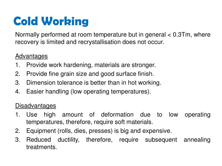 PPT - Metal Working Processes PowerPoint Presentation - ID:2534612