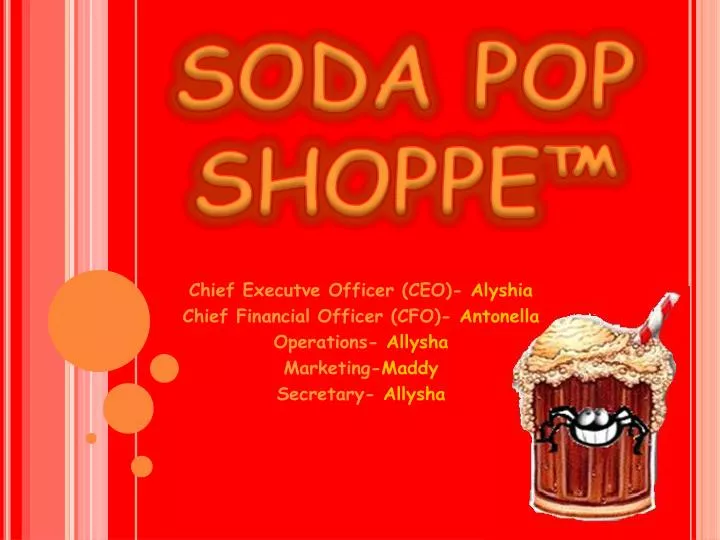 PPT - SODA POP SHOPPE™ PowerPoint Presentation, free download - ID:2534653