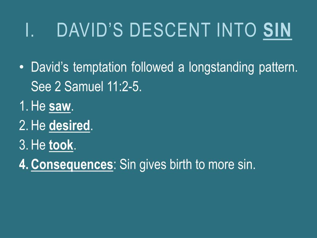 PPT - The Trials of a King The Slippery Slope of Sin PowerPoint ...