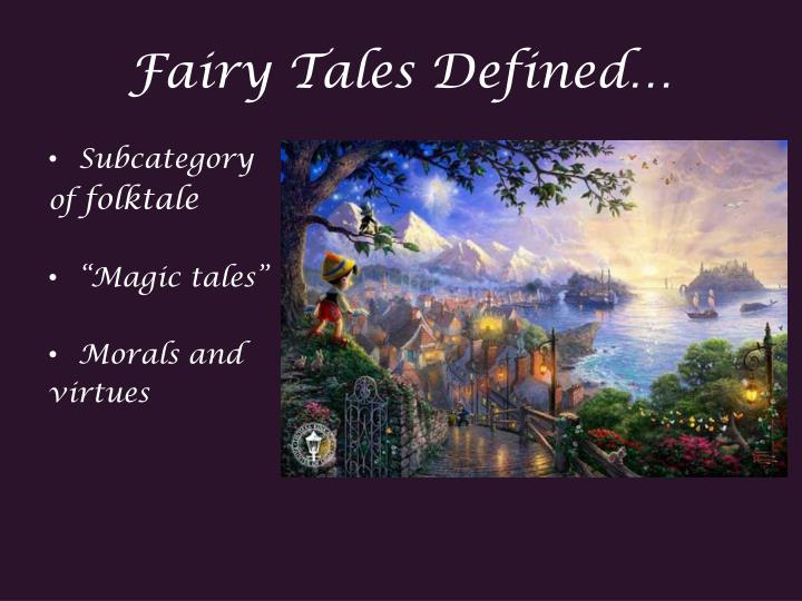 PPT - Finding the Glass Slipper: Discovering the Value of Fairy Tales ...