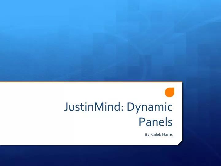 PPT - JustinMind : Dynamic Panels PowerPoint Presentation, free ...