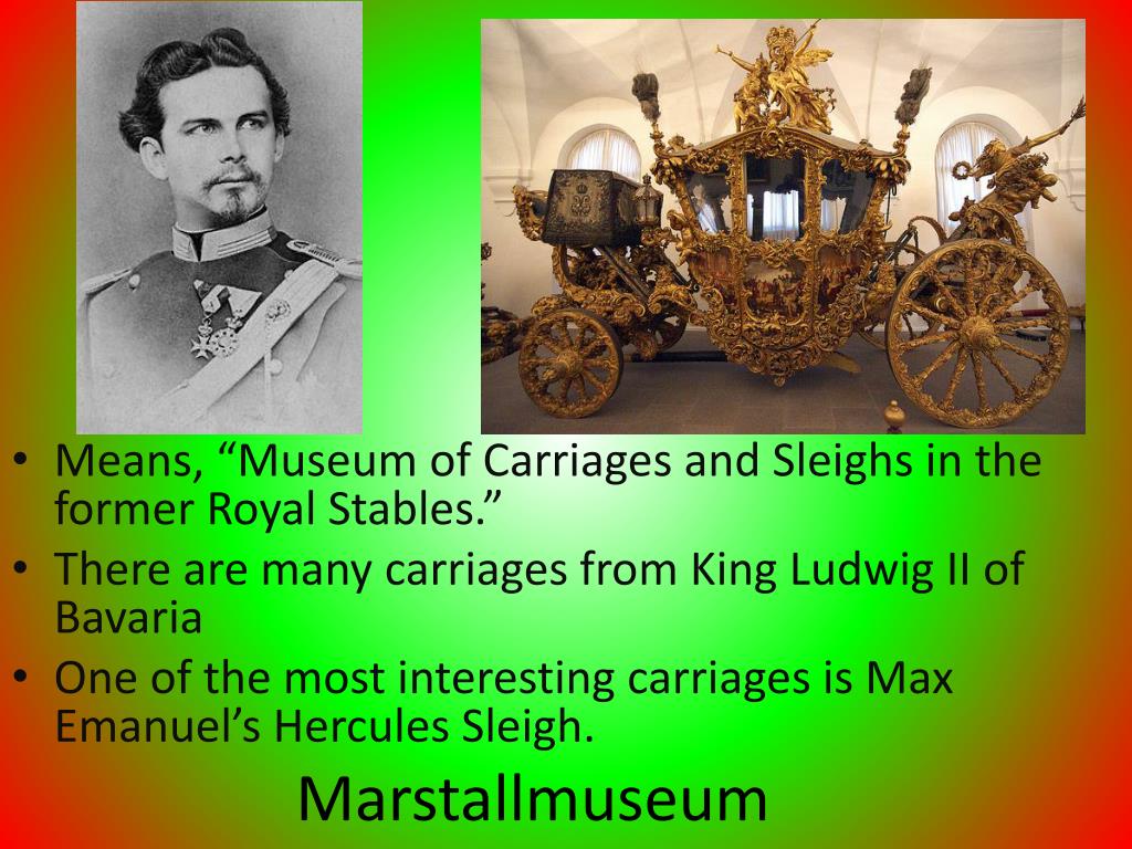 PPT - Marstallmuseum at Nymphenburg Palace: A Historical Collection of ...