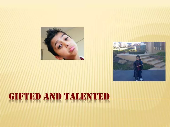 PPT - Gifted and talented PowerPoint Presentation, free download - ID ...