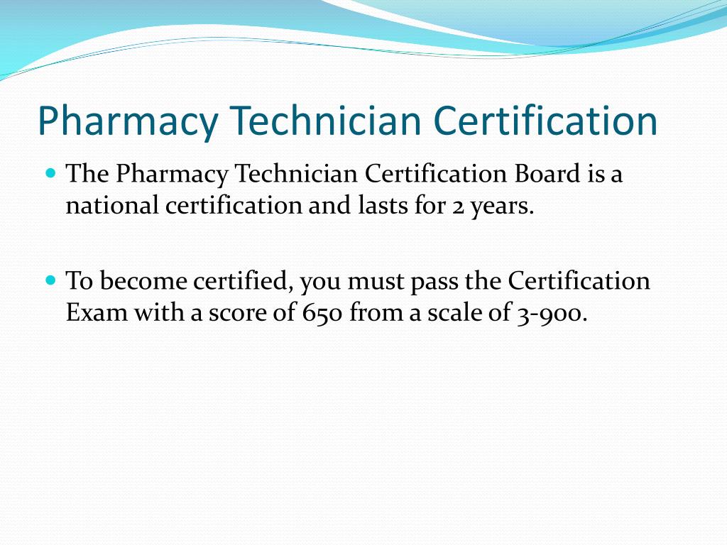 PPT - Certified Pharmacy Technician PowerPoint Presentation, free ...
