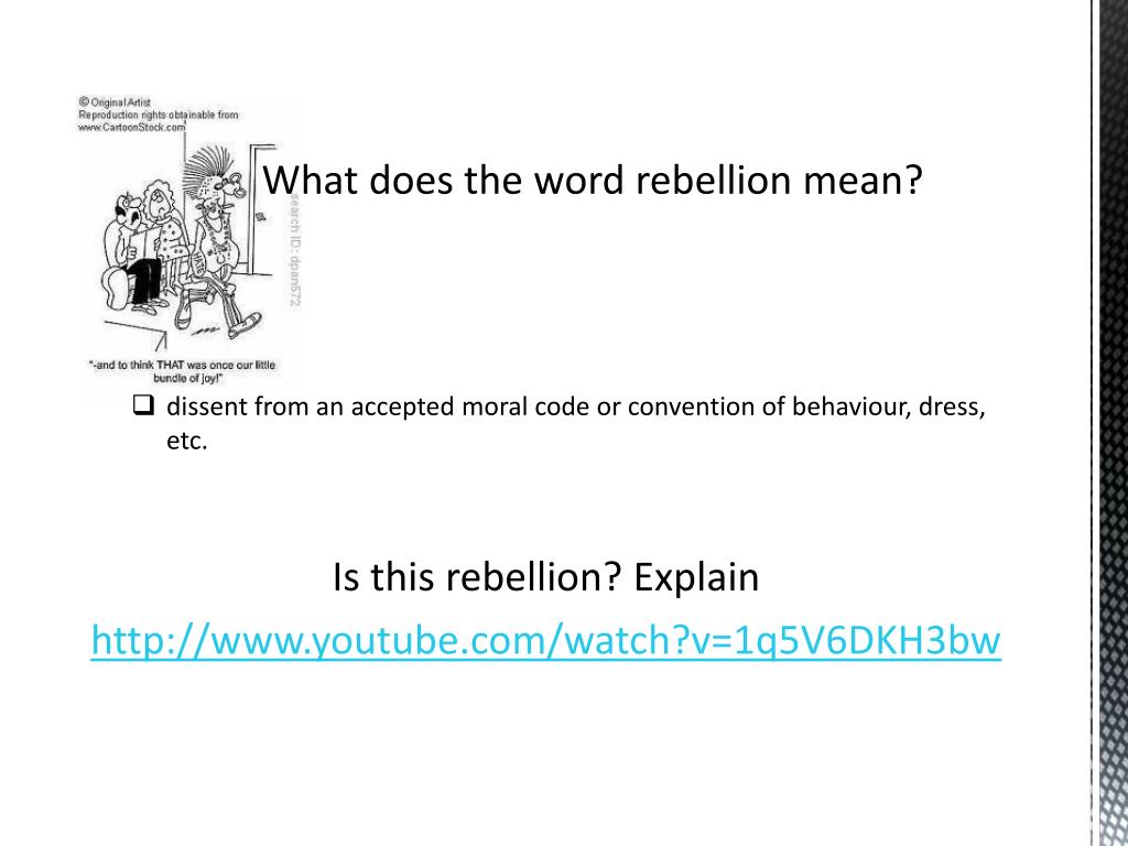 PPT - TEENAGE REBELLION PowerPoint Presentation, free download - ID:2536312
