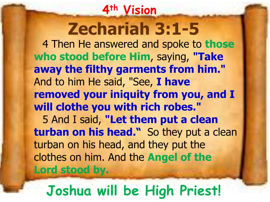 PPT - Zechariah’s Night Visions (Zech. 1-6) PowerPoint Presentation ...