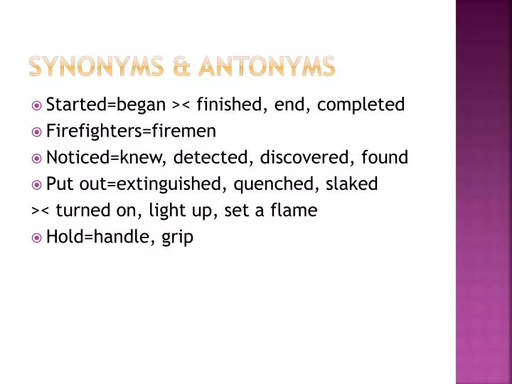 Ppt Synonyms Vs Antonyms Powerpoint Presentation Free