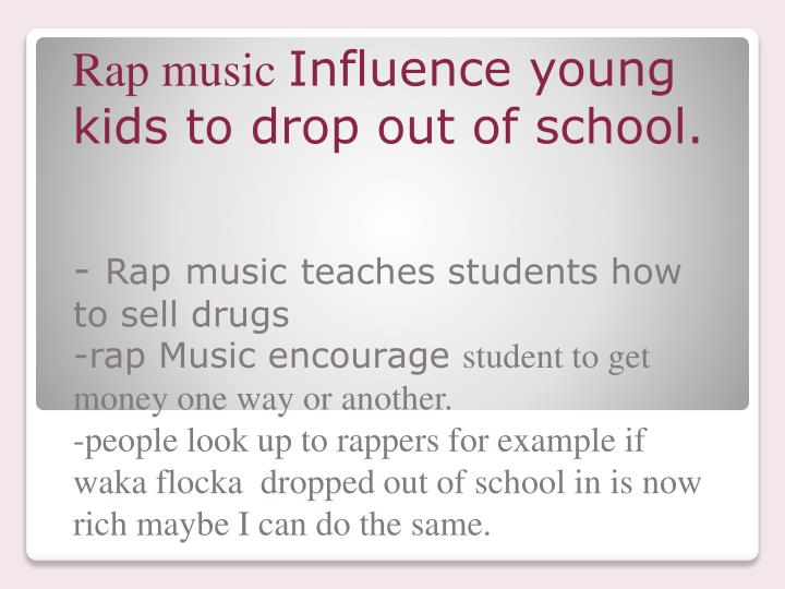 PPT - DOES RAP MUSIC AFFECT OUR SOCIETY? PowerPoint Presentation - ID ...