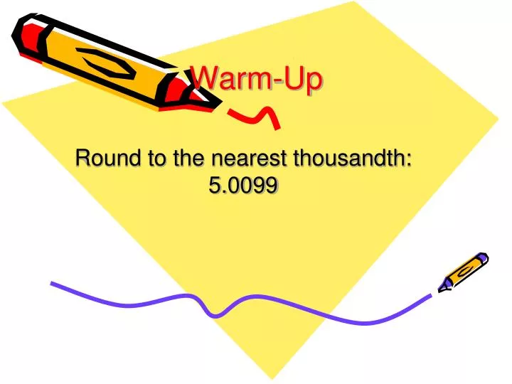 PPT - Warm-Up PowerPoint Presentation, free download - ID:2538109