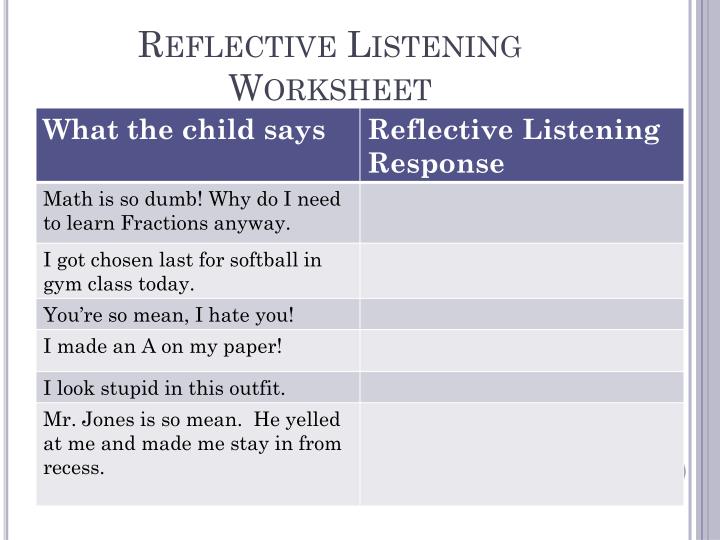 PPT - Chapter 4 Listening & Talking to Your Child PowerPoint ...