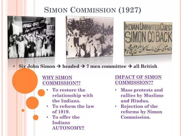 PPT - Simon Commission (1927) PowerPoint Presentation, free download ...