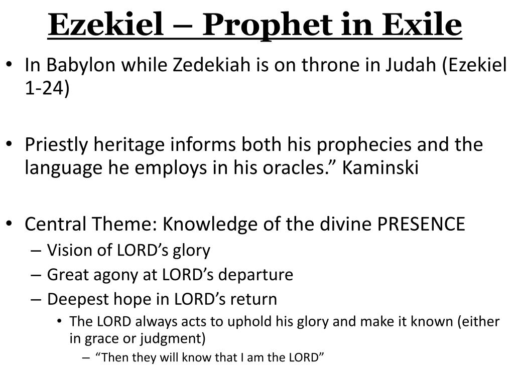 PPT - The Prophets Ezekiel and Daniel Maerten Van Heemskerck , 1560 ...