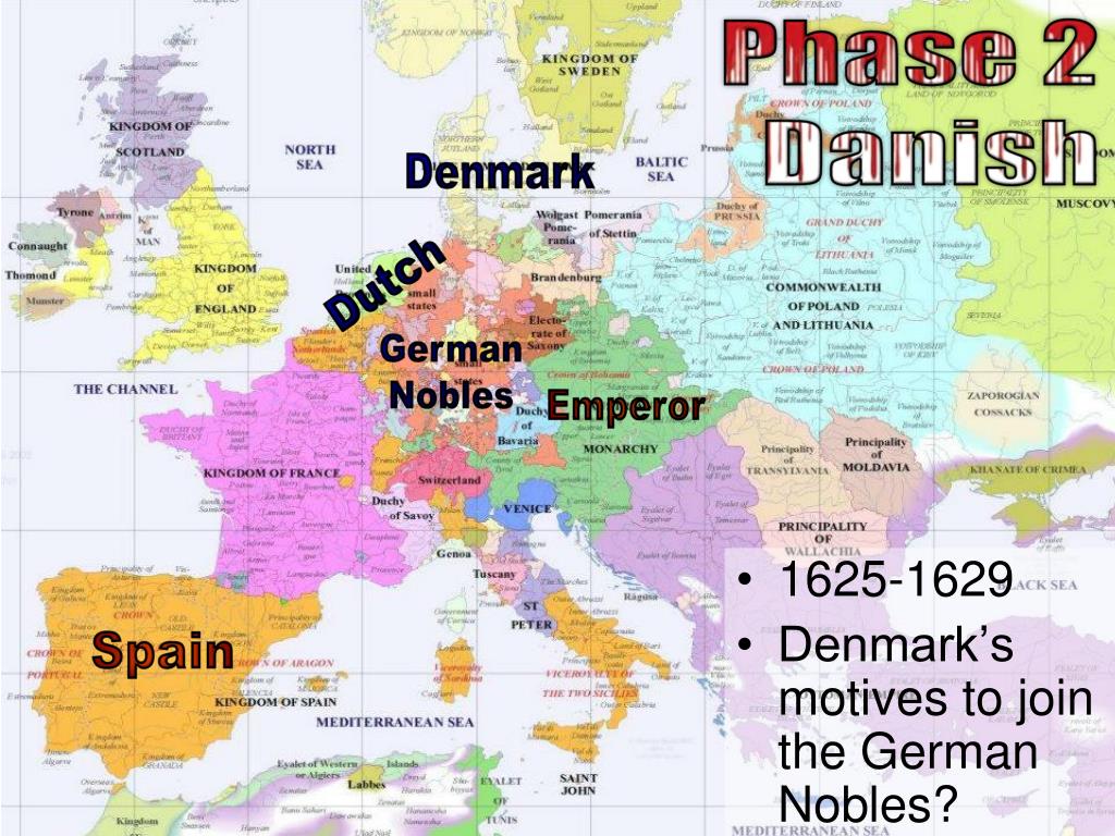 PPT - Evaluate the causes of the 30 Years War Chronicle the stages of ...