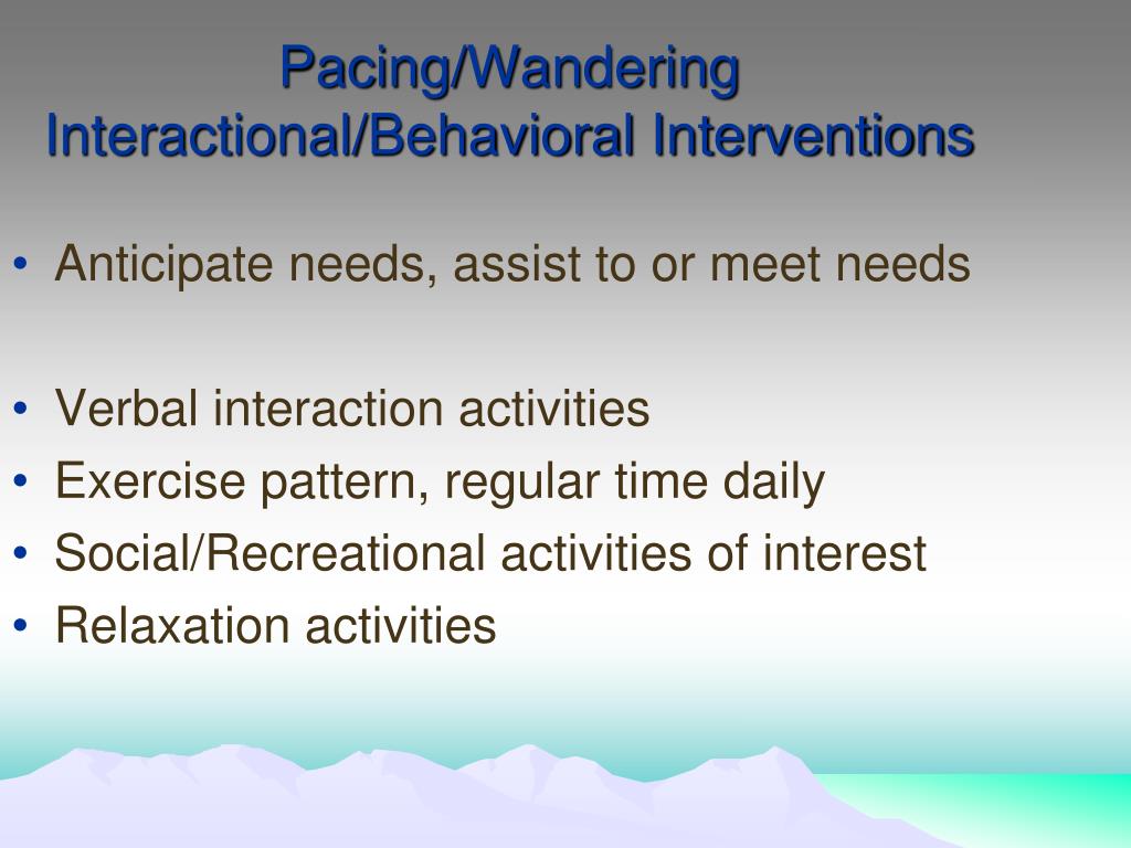 PPT - Non-pharmacological Dementia Care: Preventing Challenging ...