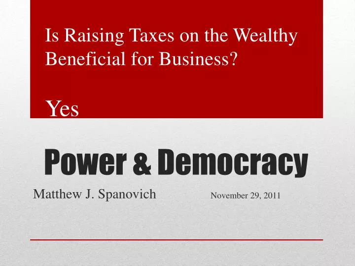 PPT - Power & Democracy PowerPoint Presentation, free download - ID:2556989