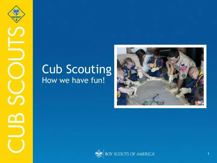 PPT - Cub Scouting PowerPoint Presentation, free download - ID:2556993