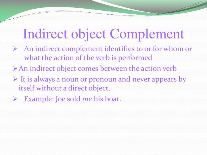 PPT - Complements PowerPoint Presentation - ID:2557231
