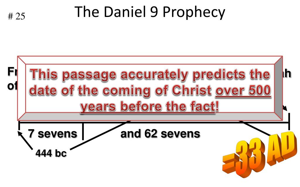PPT - The Most Amazing Prophecy in Human History PowerPoint ...