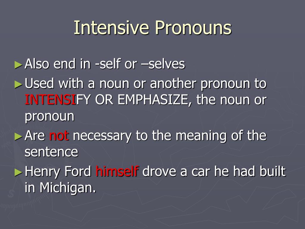 PPT - Pronouns—Words that Rename People, Places, Things, or Ideas ...