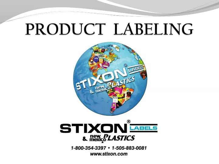 PPT - PRODUCT LABELING PowerPoint Presentation, free download - ID:2557830