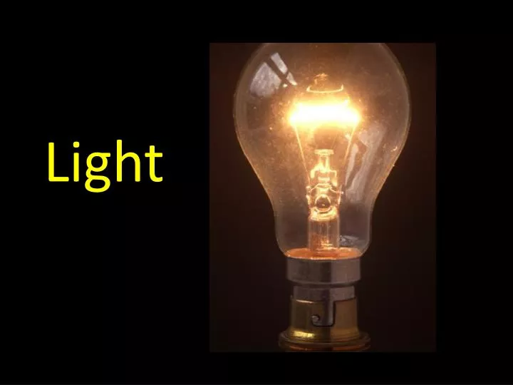 PPT - Light PowerPoint Presentation, free download - ID:2557879