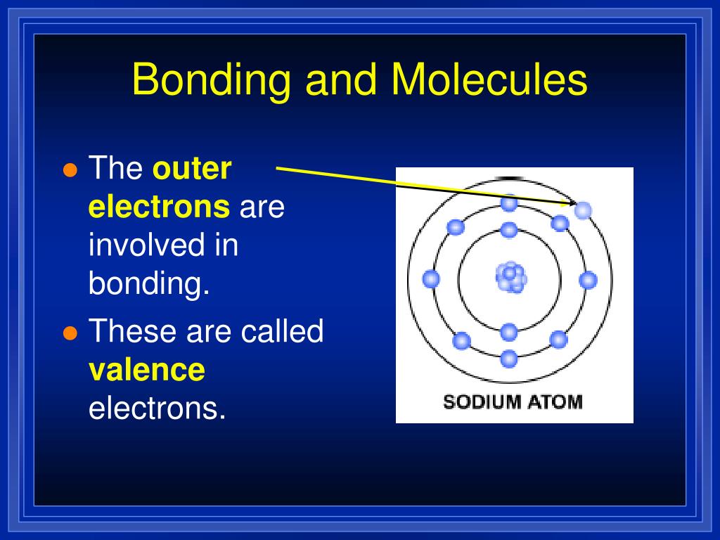 PPT - CHEMICAL BONDING and CHEMICAL INTERACTIONS PowerPoint ...