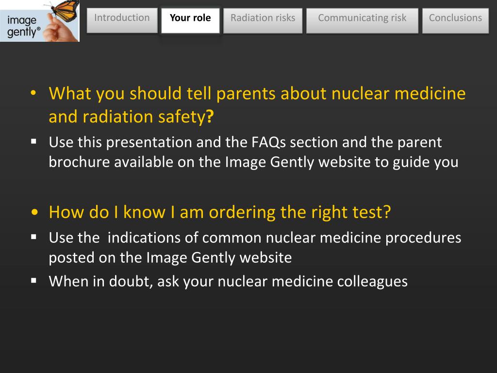 PPT - The Alliance for Radiation Safety in Pediatric Imaging PowerPoint ...