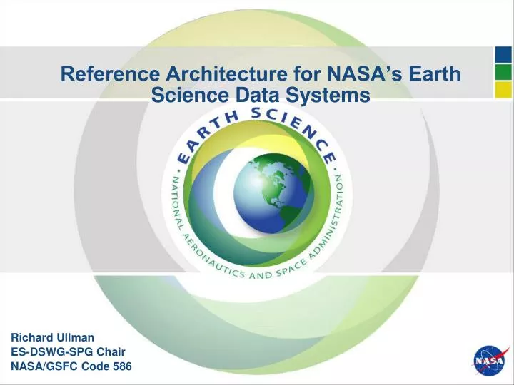 PPT - Reference Architecture for NASA’s Earth Science Data Systems ...